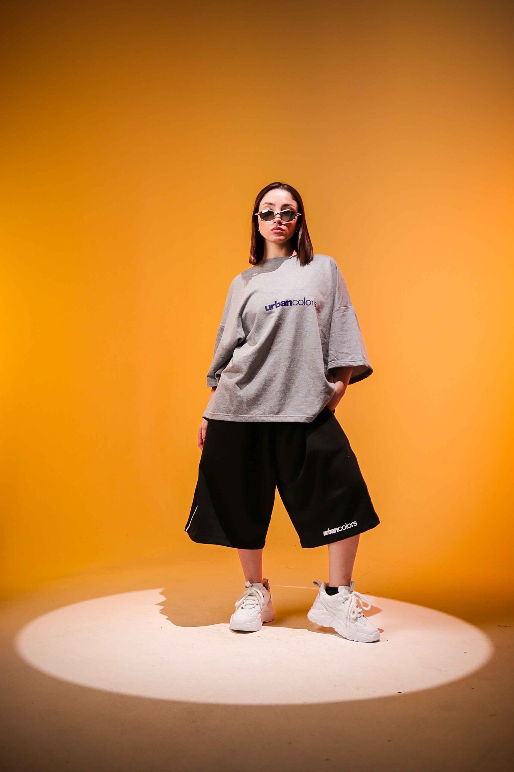 REMERA BOXY GREY URBAN COLORS - Official Urban